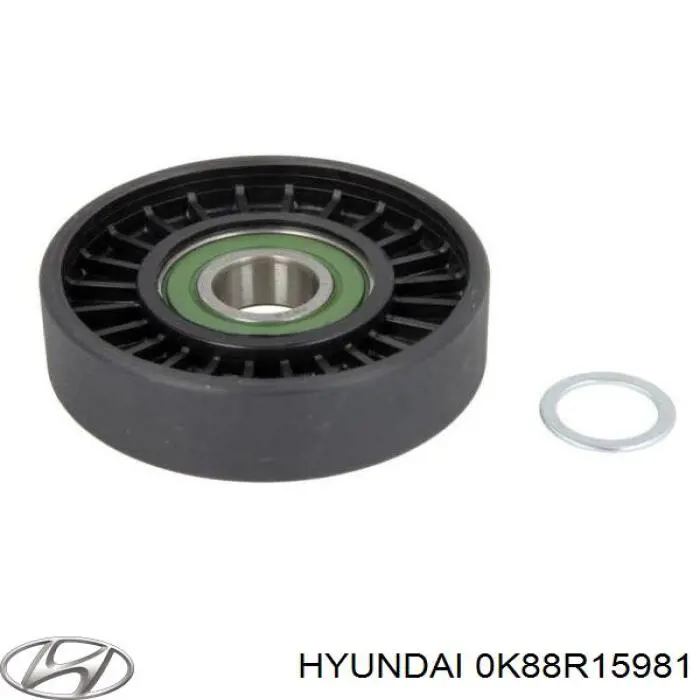 0K88R15981 Hyundai/Kia tensor de correa, correa poli v