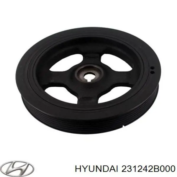 231242B000 HYUNDAI/KIA Polea de cigüeñal