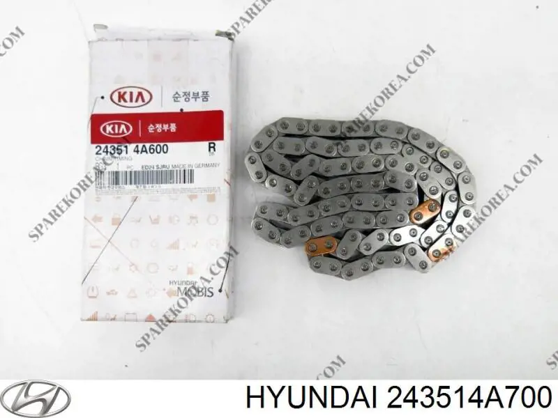 243514A700 HYUNDAI/KIA Cadena de distribución