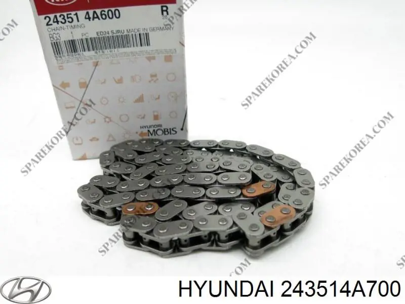 243514A700 HYUNDAI/KIA Cadena de distribución