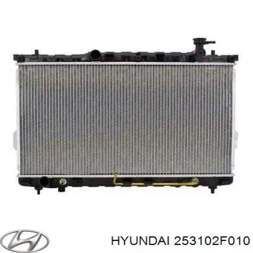 25310-2F010 Hyundai/Kia radiador, refrigeración del motor