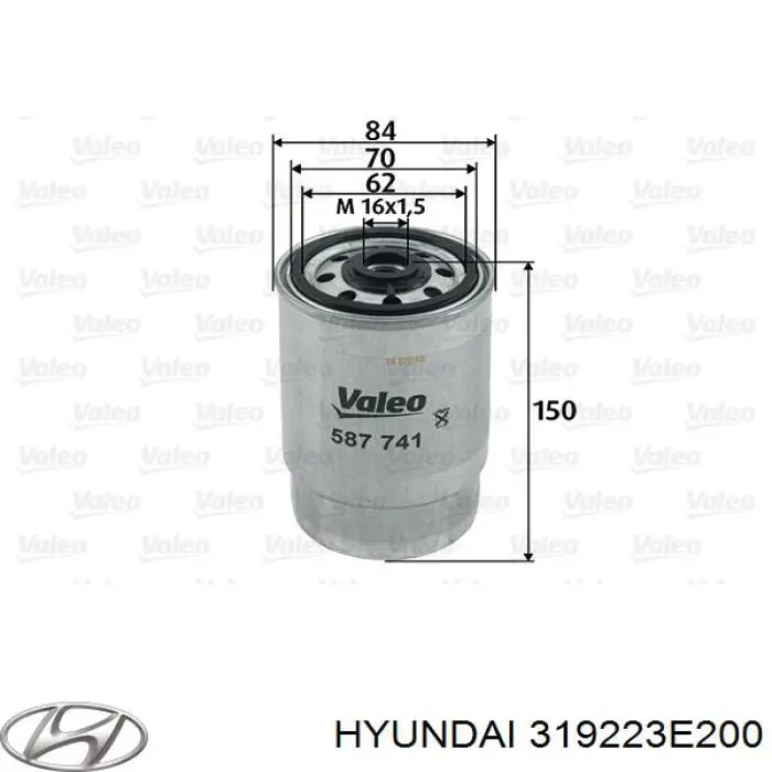 319223E200 HYUNDAI/KIA filtro de combustible