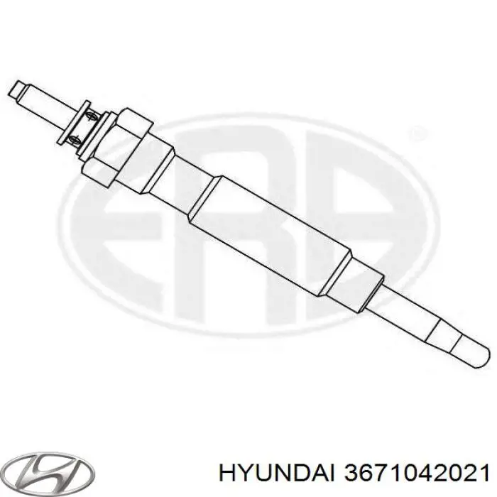 36710-42021 Hyundai/Kia bujía de precalentamiento