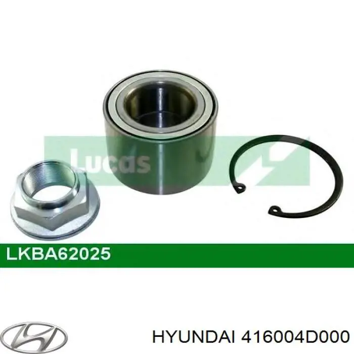 416004D000 Hyundai/Kia cilindro maestro de embrague