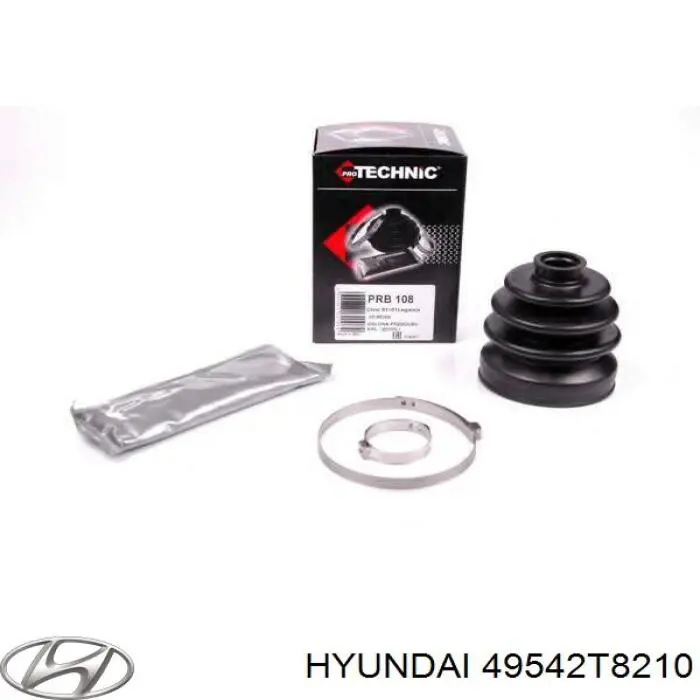 49542T8210 HYUNDAI/KIA fuelle, árbol de transmisión delantero interior
