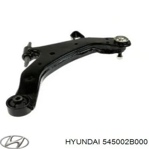54500-2B000 HYUNDAI/KIA Brazo inferior izquierdo de la suspensión delantera