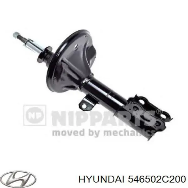 546502C000 Hyundai/Kia amortiguador delantero izquierdo