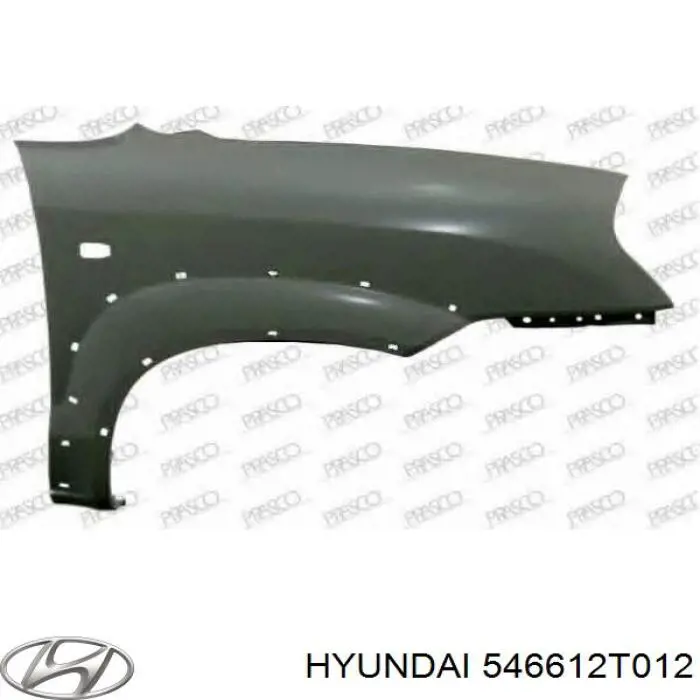 546612t012 Hyundai/Kia amortiguador delantero derecho
