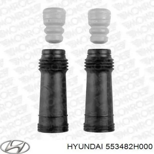 553482H000 HYUNDAI/KIA Almohadilla de tope, suspensión trasera
