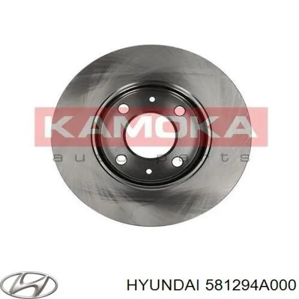 58129-4A000 HYUNDAI/KIA Disco de freno delantero
