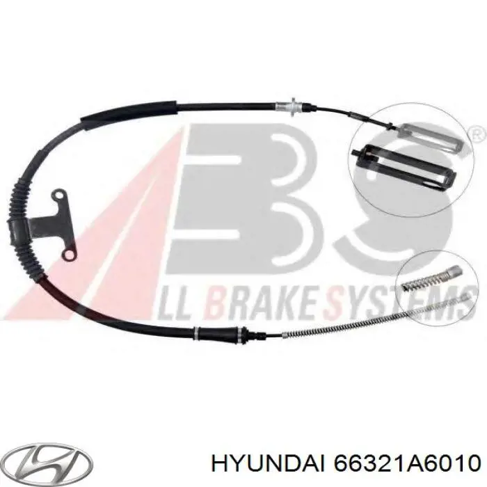 66321A6010 Hyundai/Kia guardabarros delantero derecho