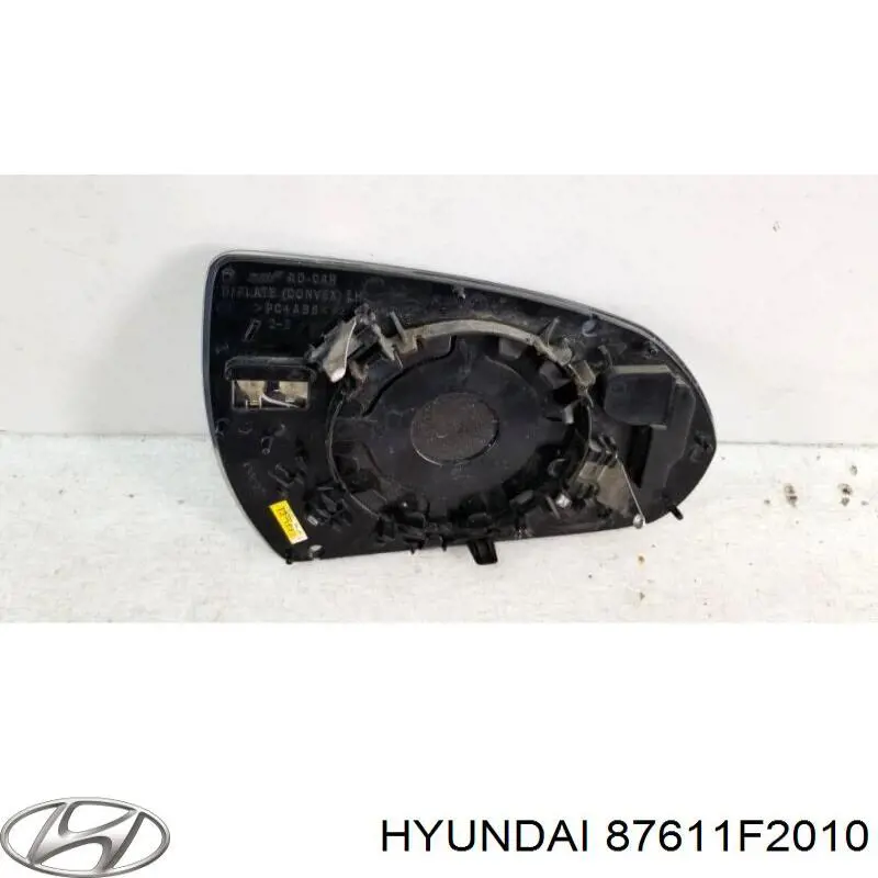 87611F2010 HYUNDAI/KIA cristal de espejo retrovisor exterior izquierdo