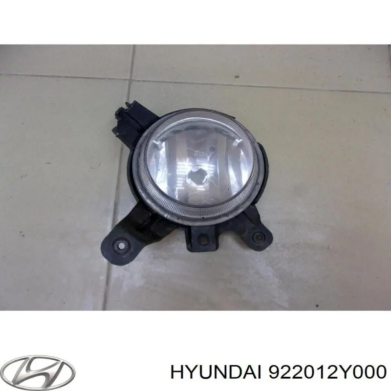 922012Y000 Hyundai/Kia faro antiniebla izquierdo