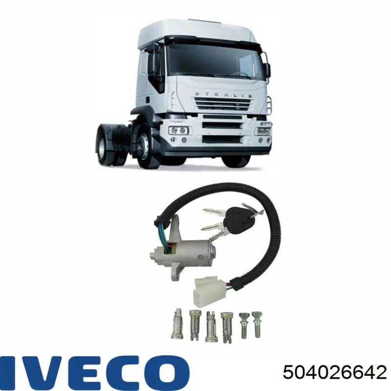 504026642 IVECO Bombín de arranque