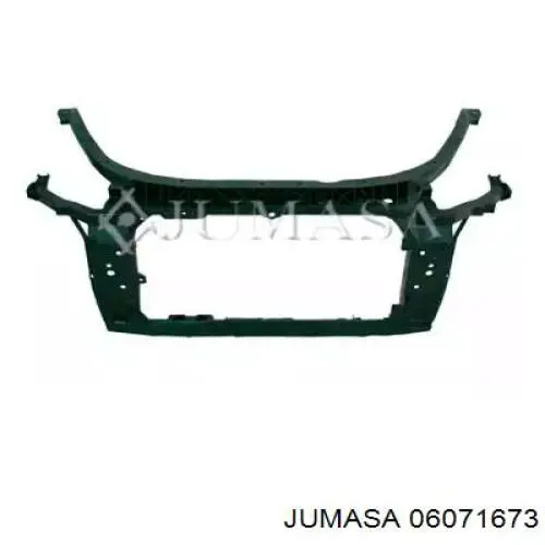 641010X250 Hyundai/Kia soporte de radiador completo