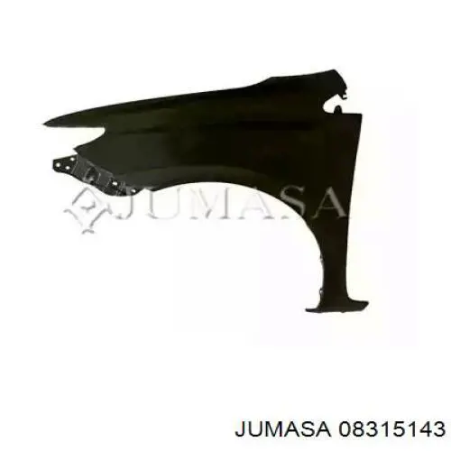 5381202340 TOYOTA guardabarros delantero izquierdo