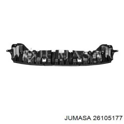 PTY60016A KSP absorbente parachoques delantero