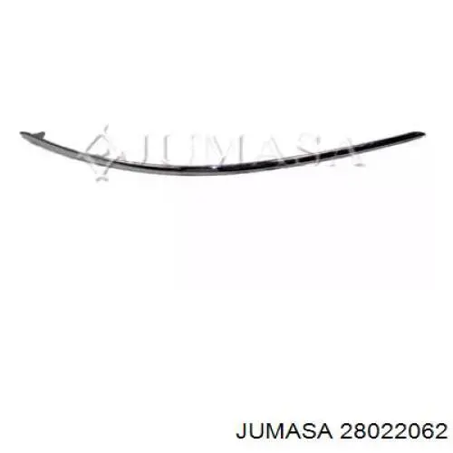 2048850821 Mercedes moldura de parachoques delantero derecho comprar barato