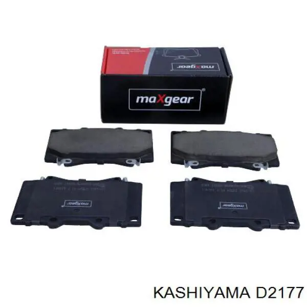 d2177 Kashiyama pastillas de freno delanteras