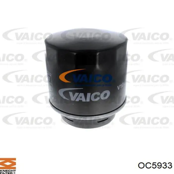 OC5933 KNECHT-MAHLE filtro de aceite