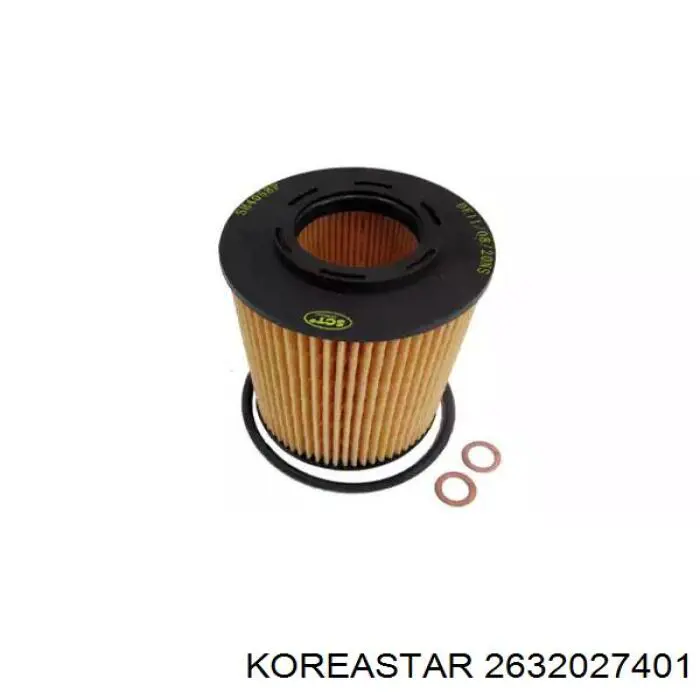 2632027401 KOREASTAR filtro de aceite