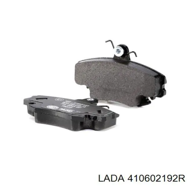 410602192R Lada pastillas de frenos delanteras