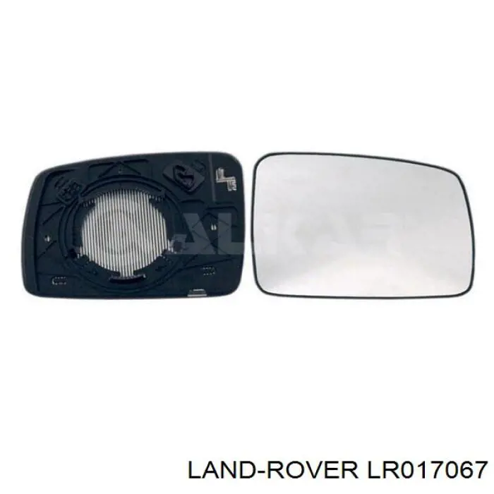 LR017067 LAND ROVER Cristal De Espejo Retrovisor Exterior Derecho