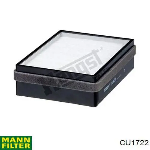 CU 1722 Mann-Filter filtro de habitáculo