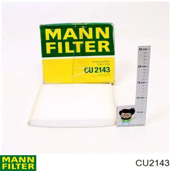 CU2143 Mann-Filter filtro habitáculo