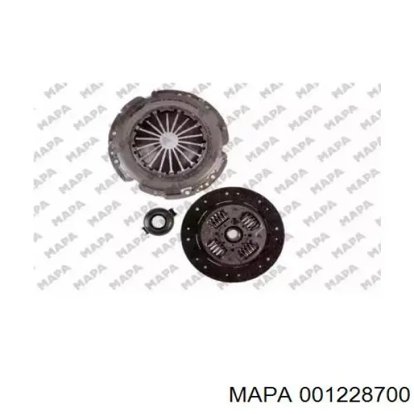 001228700 Mapa embrague