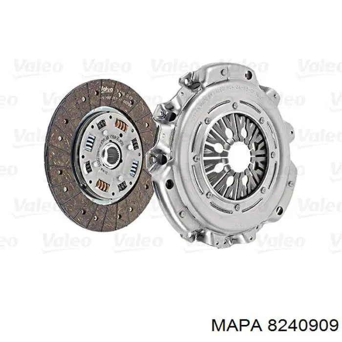 8240909 Mapa embrague