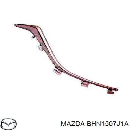 BHN1507J1A Mazda moldura de rejilla de radiador derecha