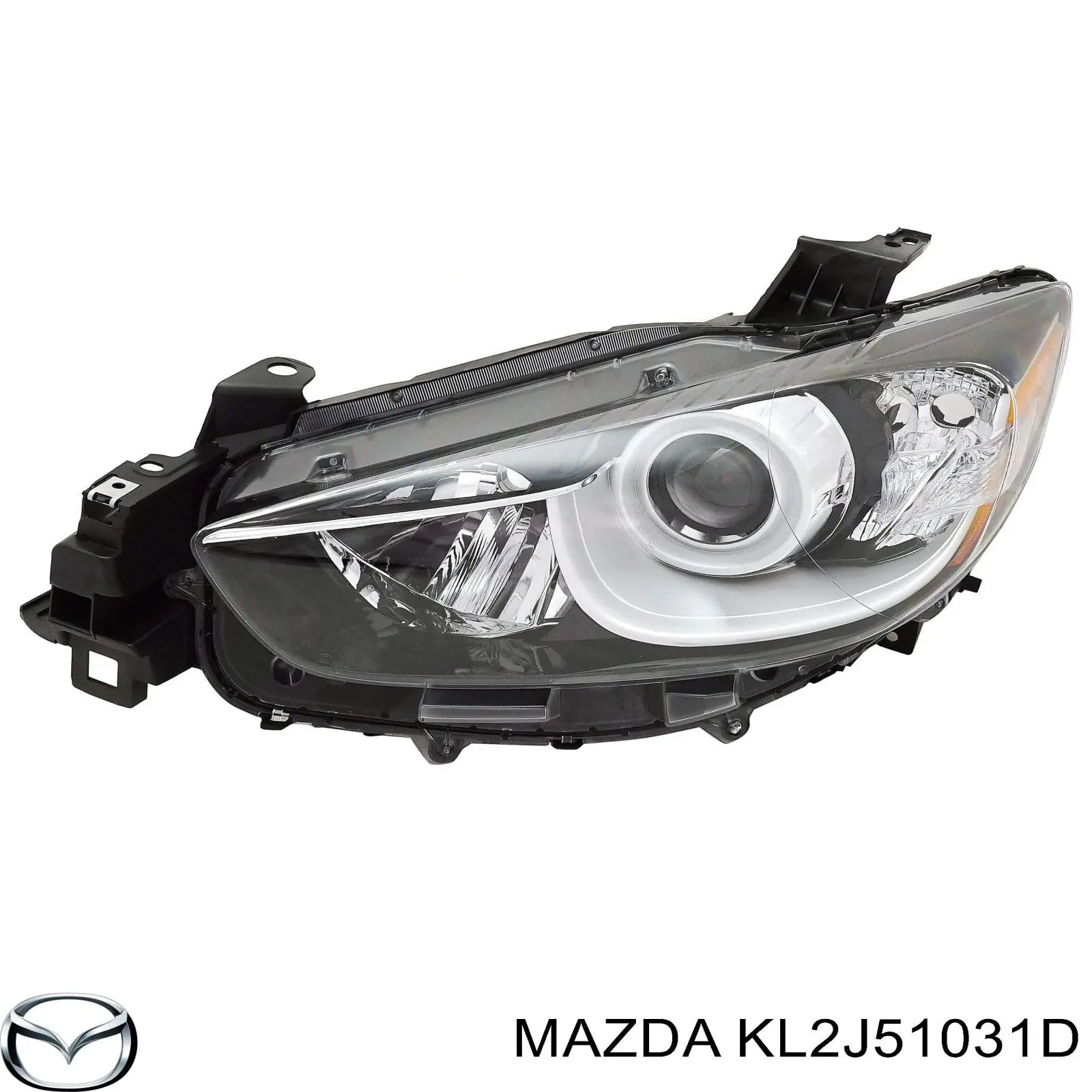 KL2J51031D MAZDA faro derecho