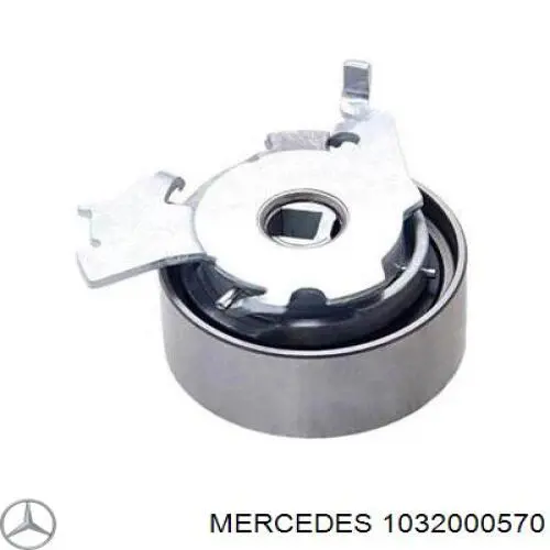 1032000570 Mercedes rodillo, correa trapecial poli v