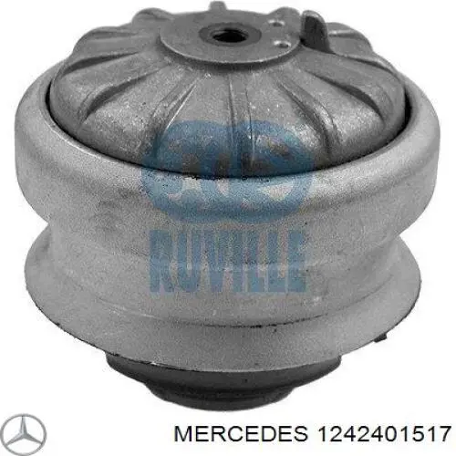 1242401517 Mercedes almoahada (soporte Del Motor Izquierda / Derecha)