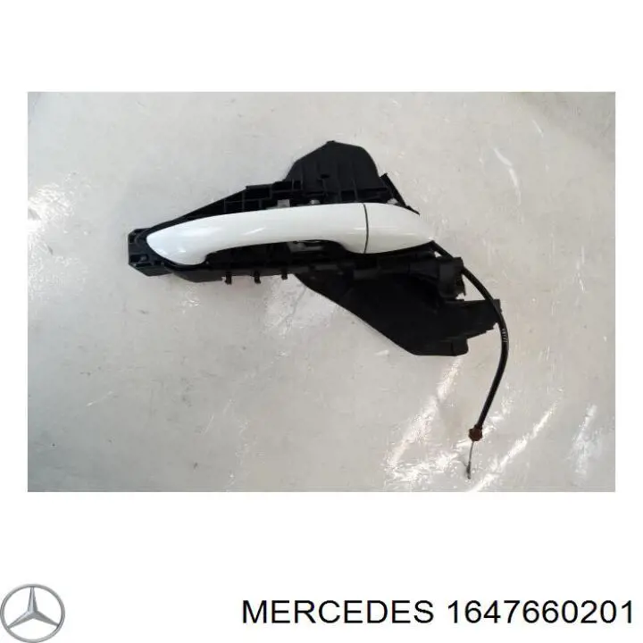 16476602019999 Mercedes tirador de puerta exterior delantero derecha