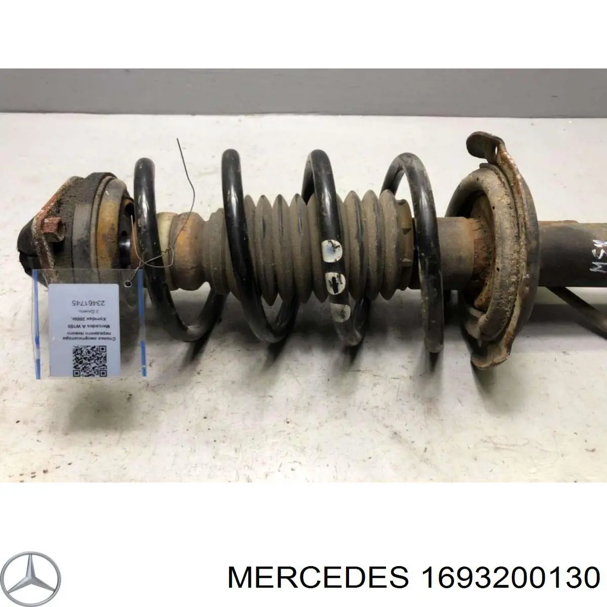 1693200130 Mercedes amortiguador delantero