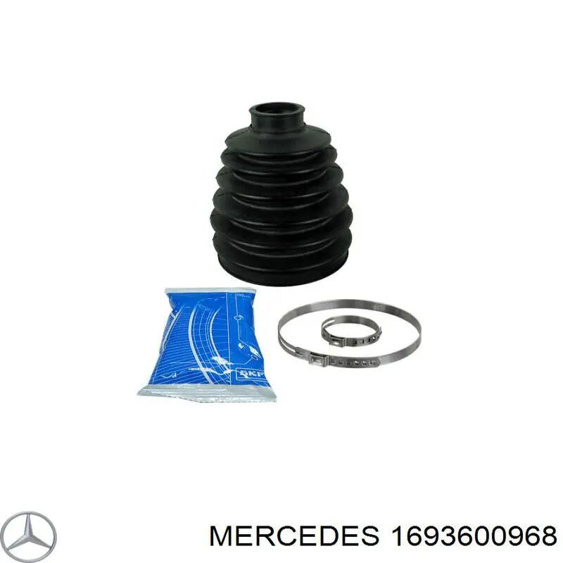 1693600968 MERCEDES fuelle, árbol de transmisión delantero interior