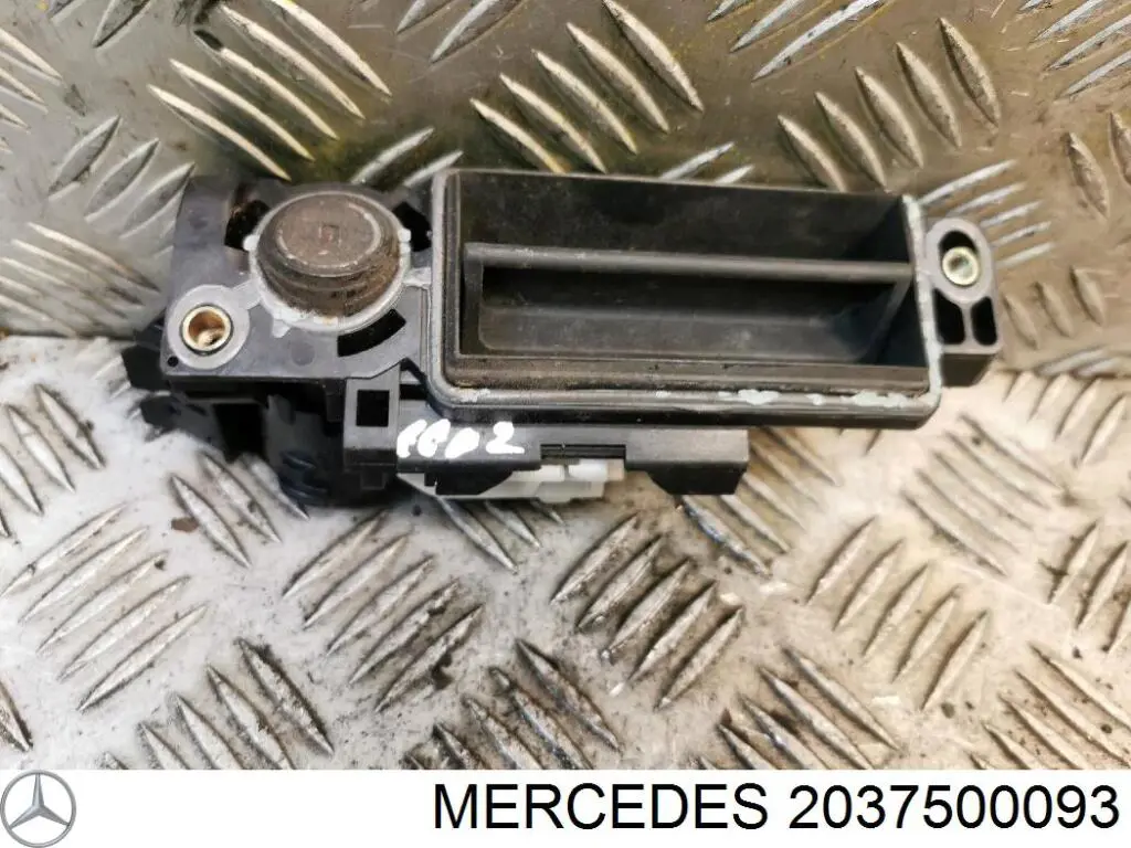 2037500093 Mercedes cerradura de puerta de maletero