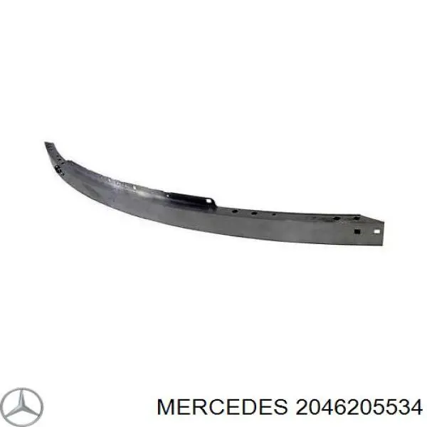 2046205534 Mercedes refuerzo parachoque delantero