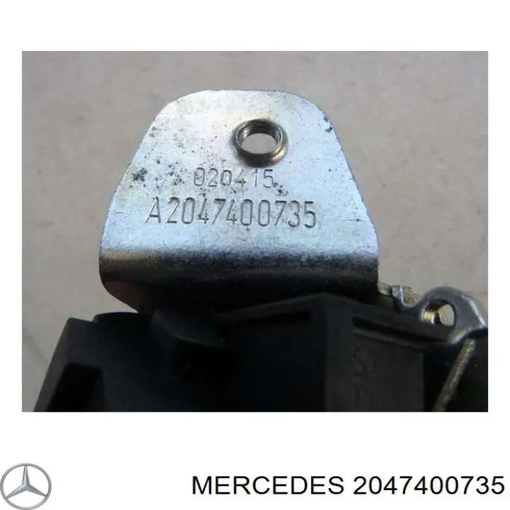 A2047400135 Mercedes cerradura de puerta de maletero