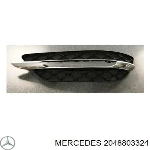 2048803324 MERCEDES rejilla de antinieblas delantera derecha