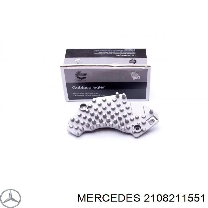 2108211551 MERCEDES Resistencia de calefacción