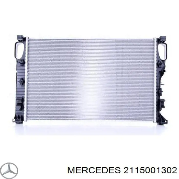 2115001302 Mercedes radiador, refrigeración del motor