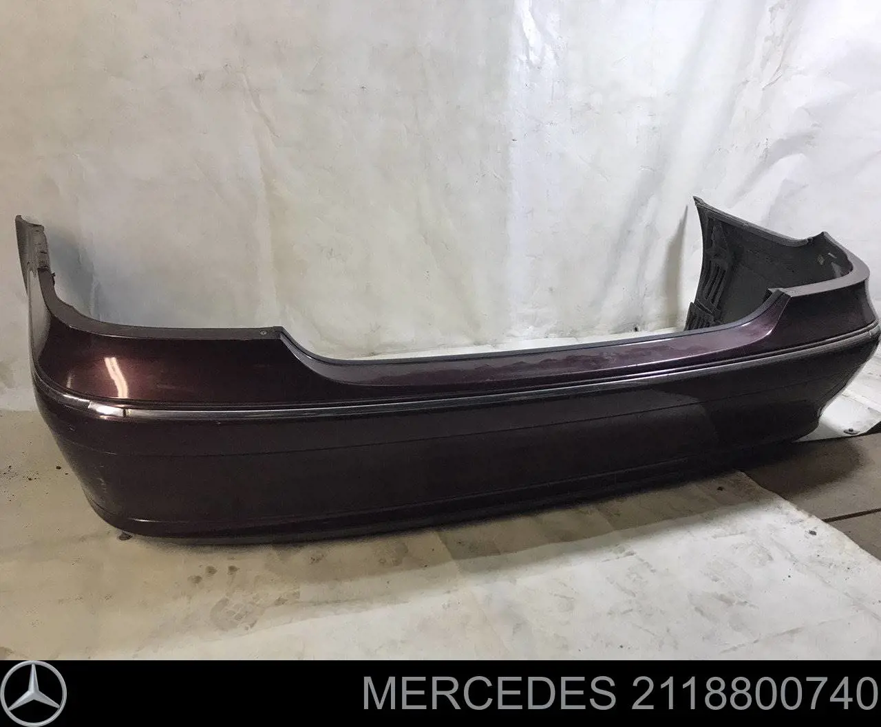 2118800740 Mercedes parachoques trasero