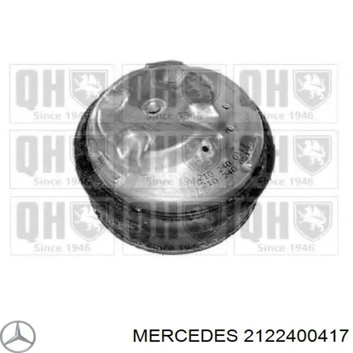 A2122405017 Mercedes soporte motor derecho