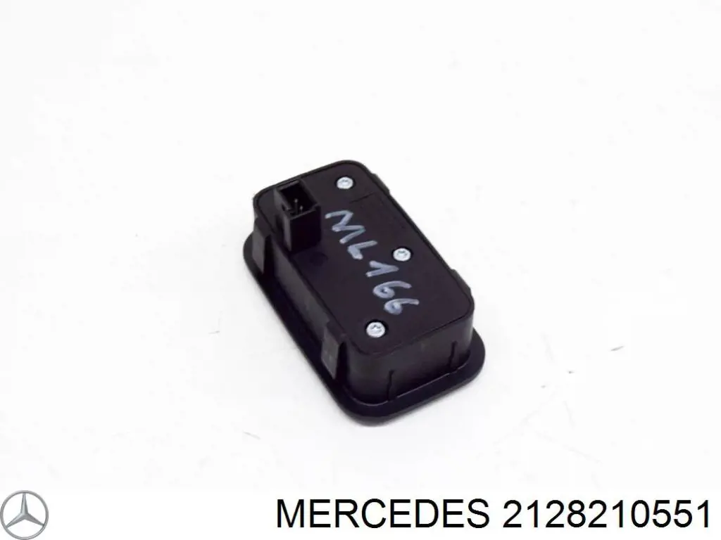 2128210551 MERCEDES Botón, interruptor, tapa de maletero.