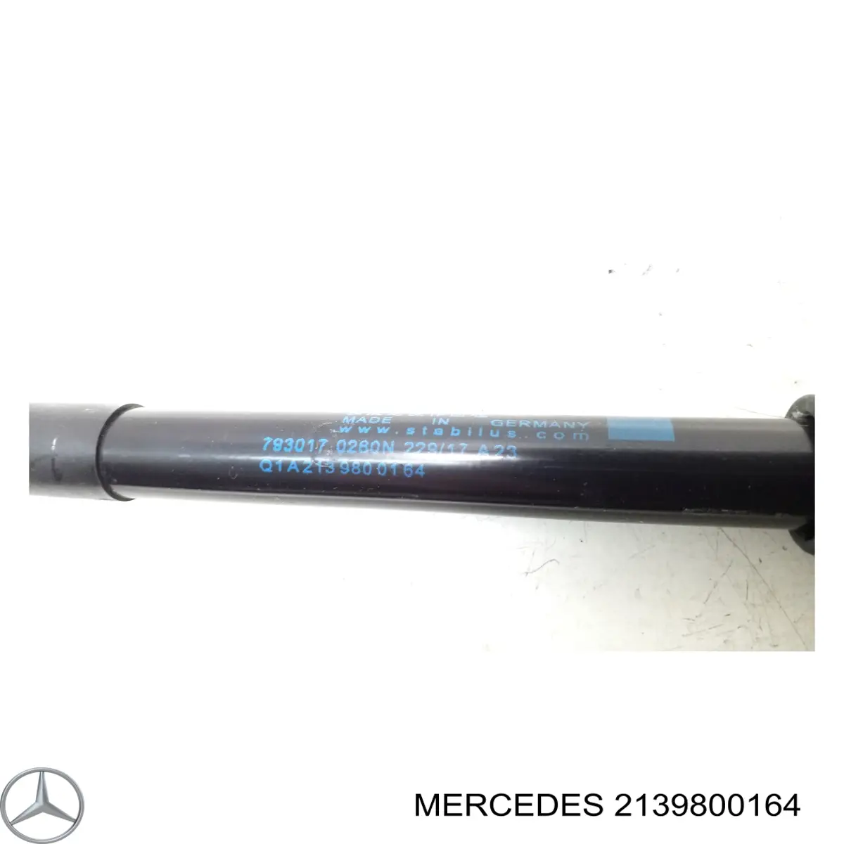 2139800164 MERCEDES Muelle neumático, capó de motor izquierdo