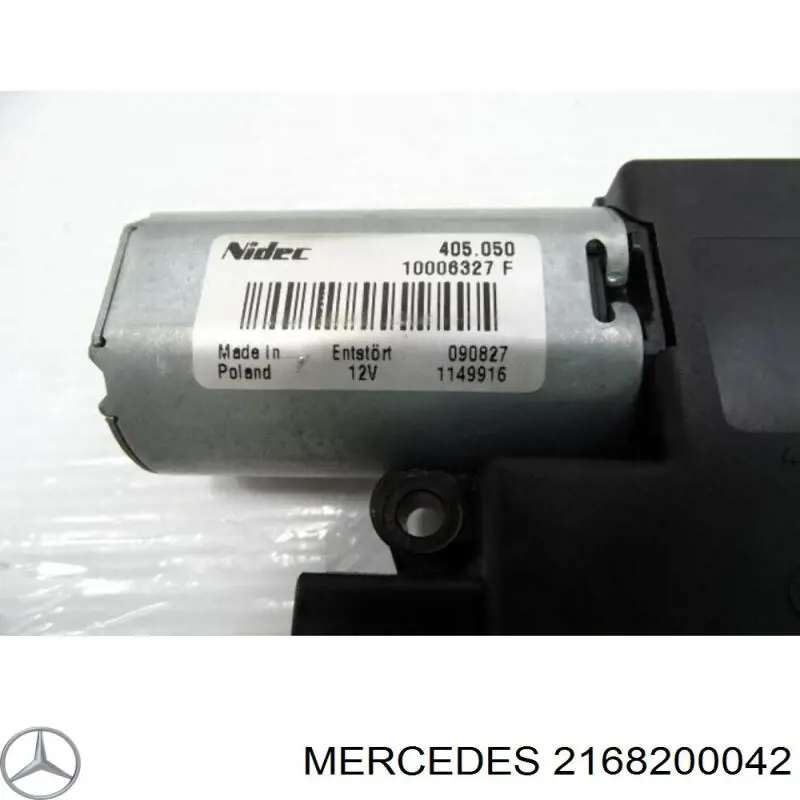 A2168200042 MERCEDES techo corredizo motor