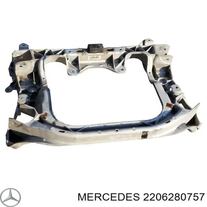 2206280757 Mercedes subchasis delantero soporte motor